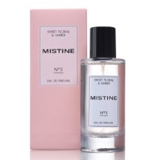 MISTINE NO.3 SWEET FLORAL & AMBER น้ำหอมกลิ่นดอกไม้น่าหลงใหล ฟีลลุคคุณหนู