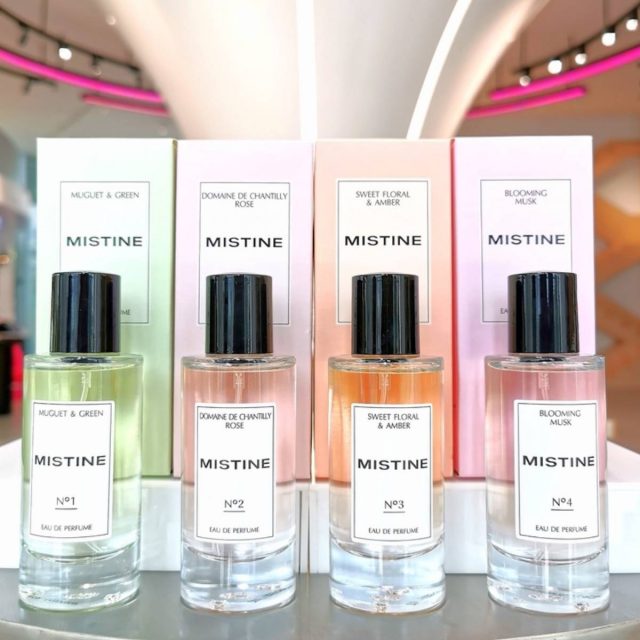 MISTINE NO.3 SWEET FLORAL & AMBER น้ำหอมกลิ่นดอกไม้น่าหลงใหล ฟีลลุคคุณหนู